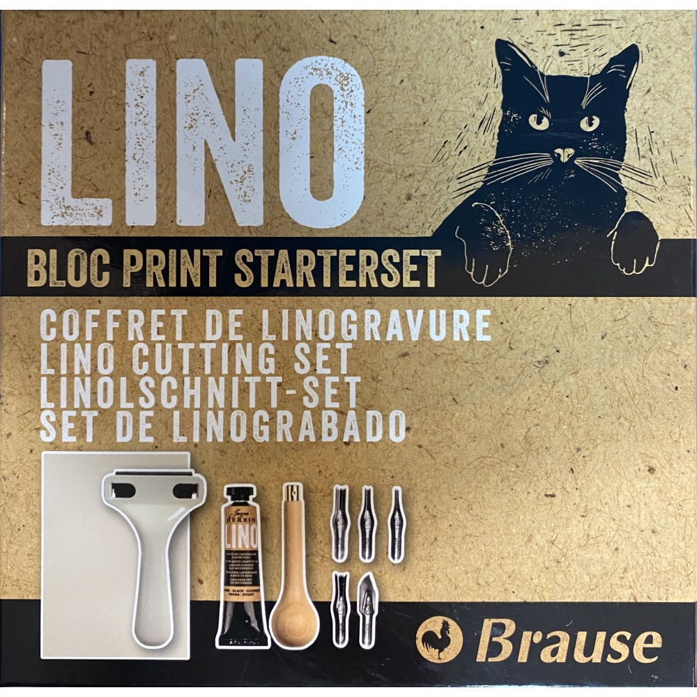 COFFRET LINOGRAVURE BRAUSE complet